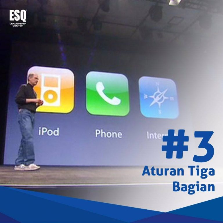 Tips Public Speaking, 5 Kiat Sukses Presentasi Ala Steve Jobs - ESQ Training