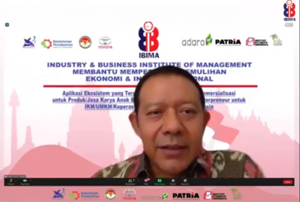 IBIMA Launching Program UMKM, Reaksi Menteri Riset dan Teknologi Membuat 150 Orang Terdiam ...