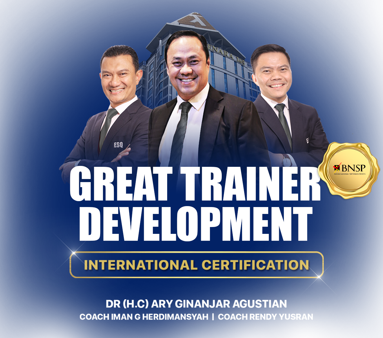 Great Trainer Development - ESQ Training