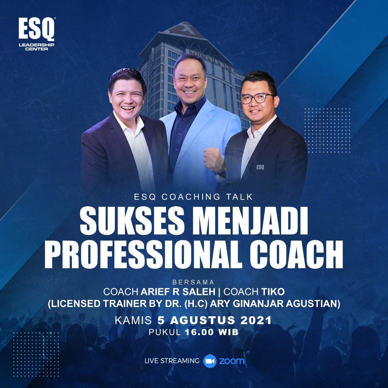 Sukses Menjadi Professional Coach | ESQ Training