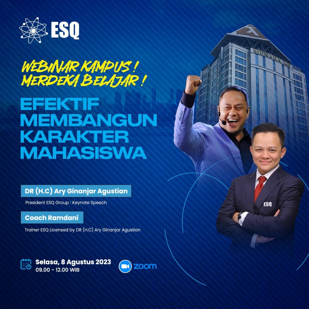 Cara Membangun Karakter Mahasiswa yang Efektif - ESQ Training