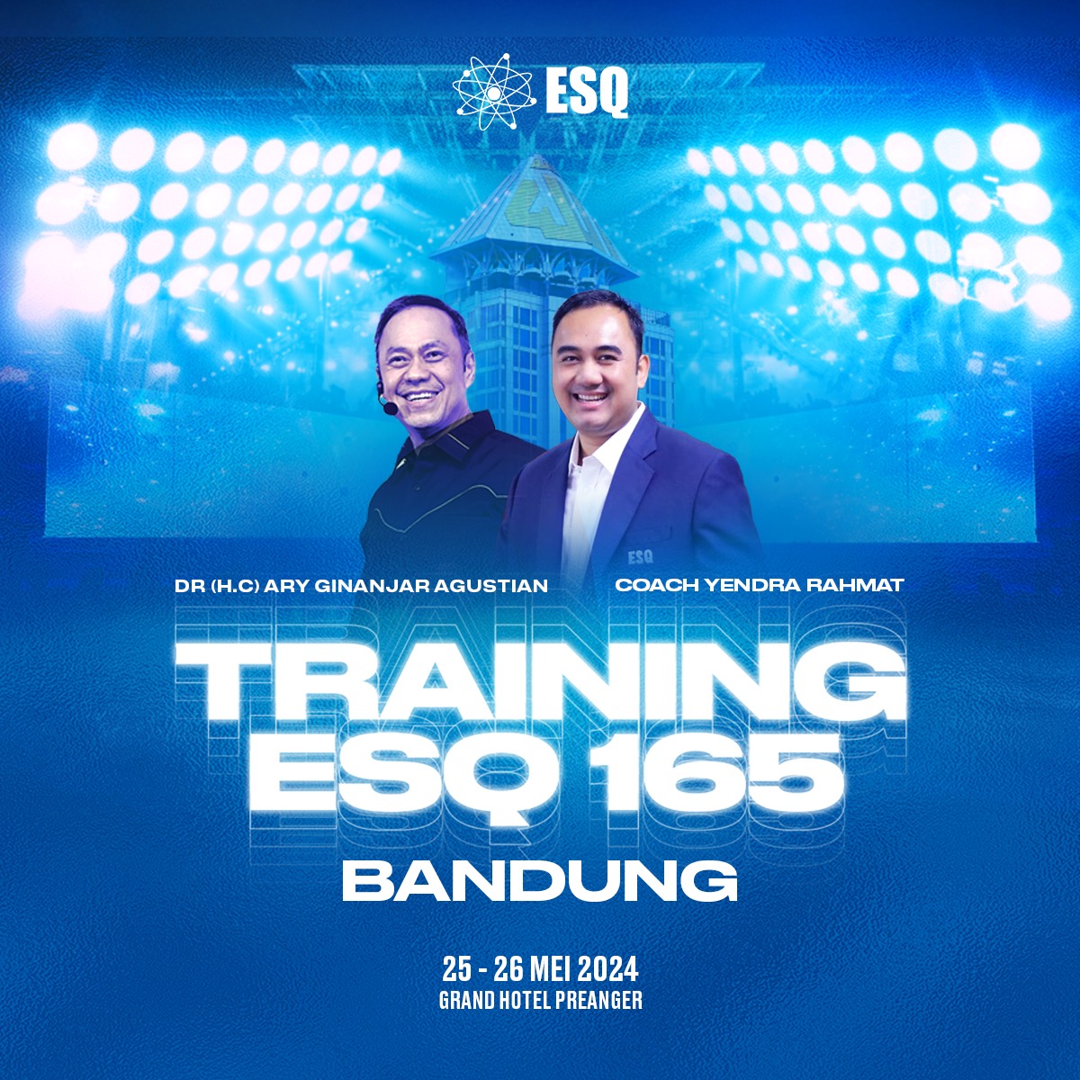 Training ESQ Executive Ary Ginanjar Agustian di Bandung